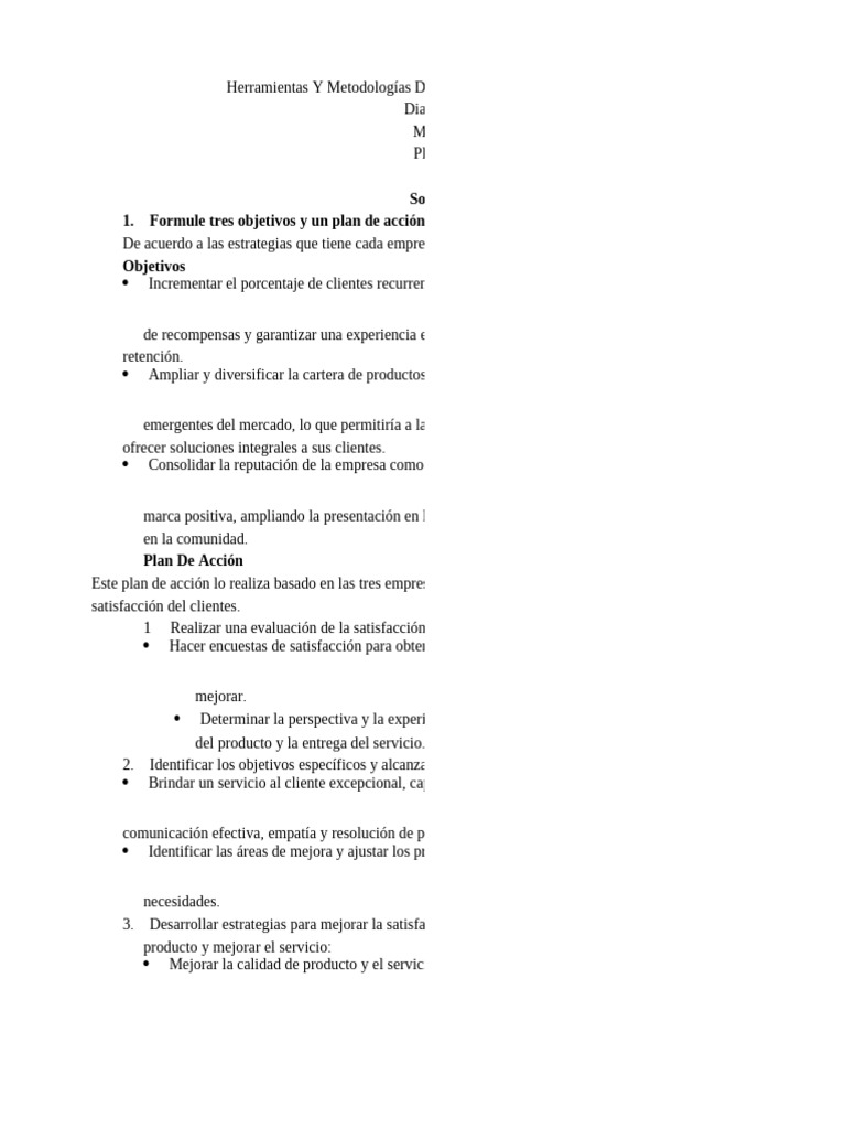 Caso Practico Unidad 2 Planecion y Prospectiva | PDF