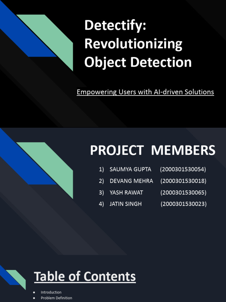 Detectify_ Revolutionizing Object Detection | PDF