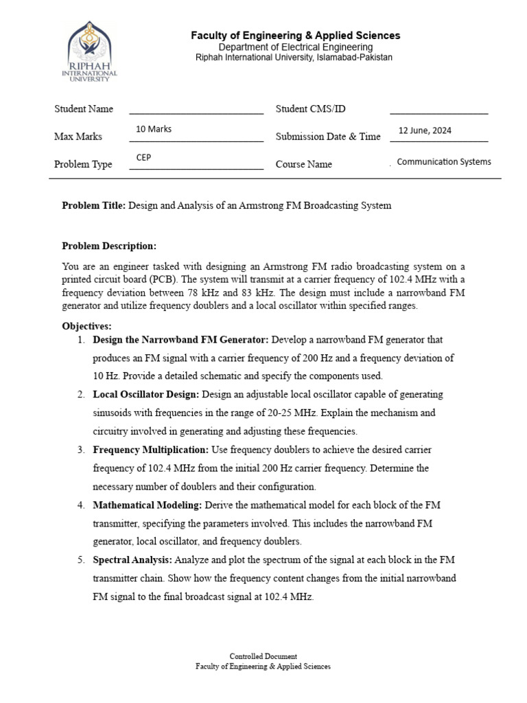 Complex Engineering Problem, CS | PDF