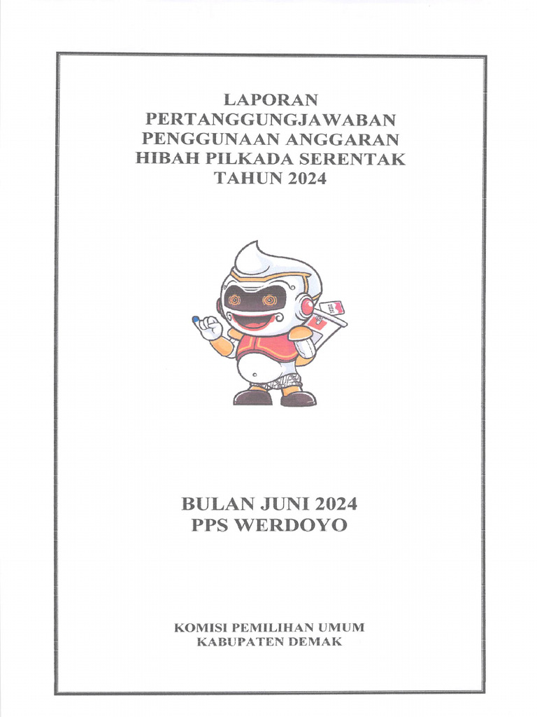 Contoh SPJ Pilgub PPS | PDF