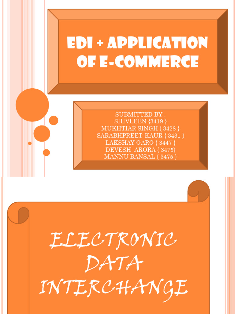 Ecom - Edi | PDF