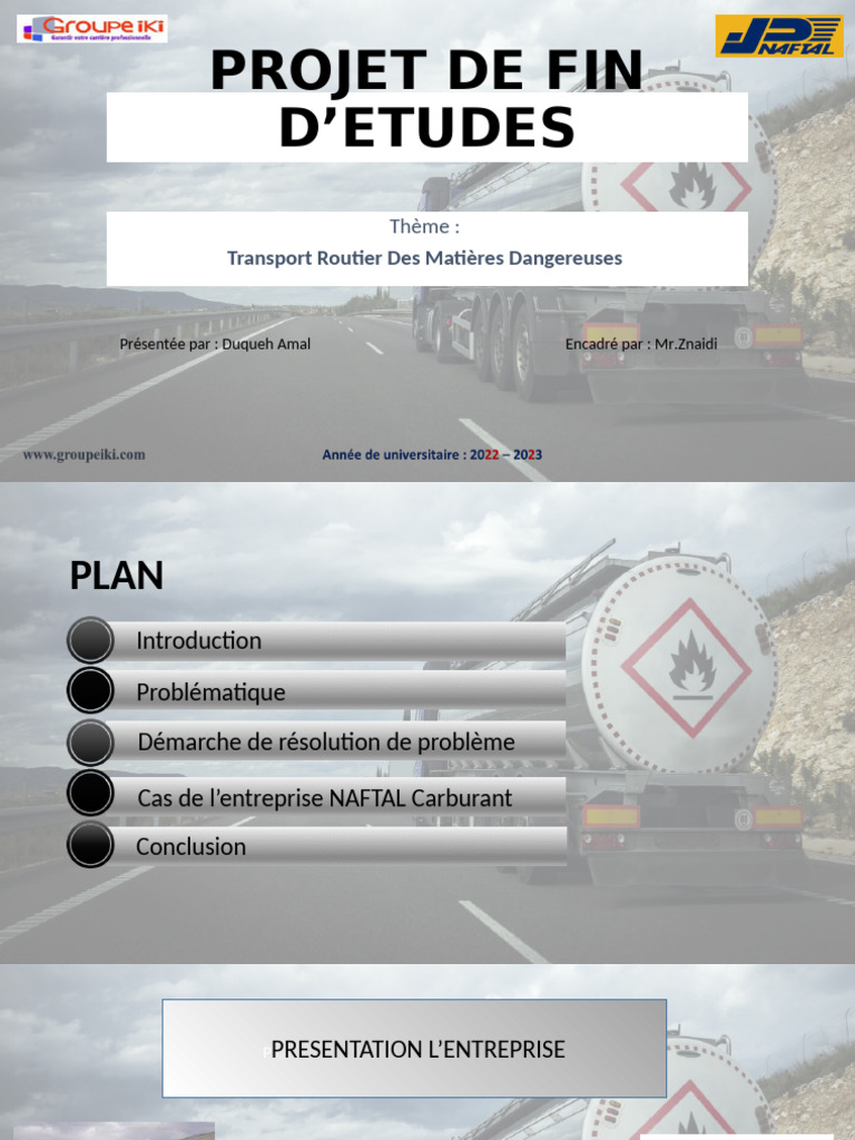 Projet de Fin d’Etudes | PDF