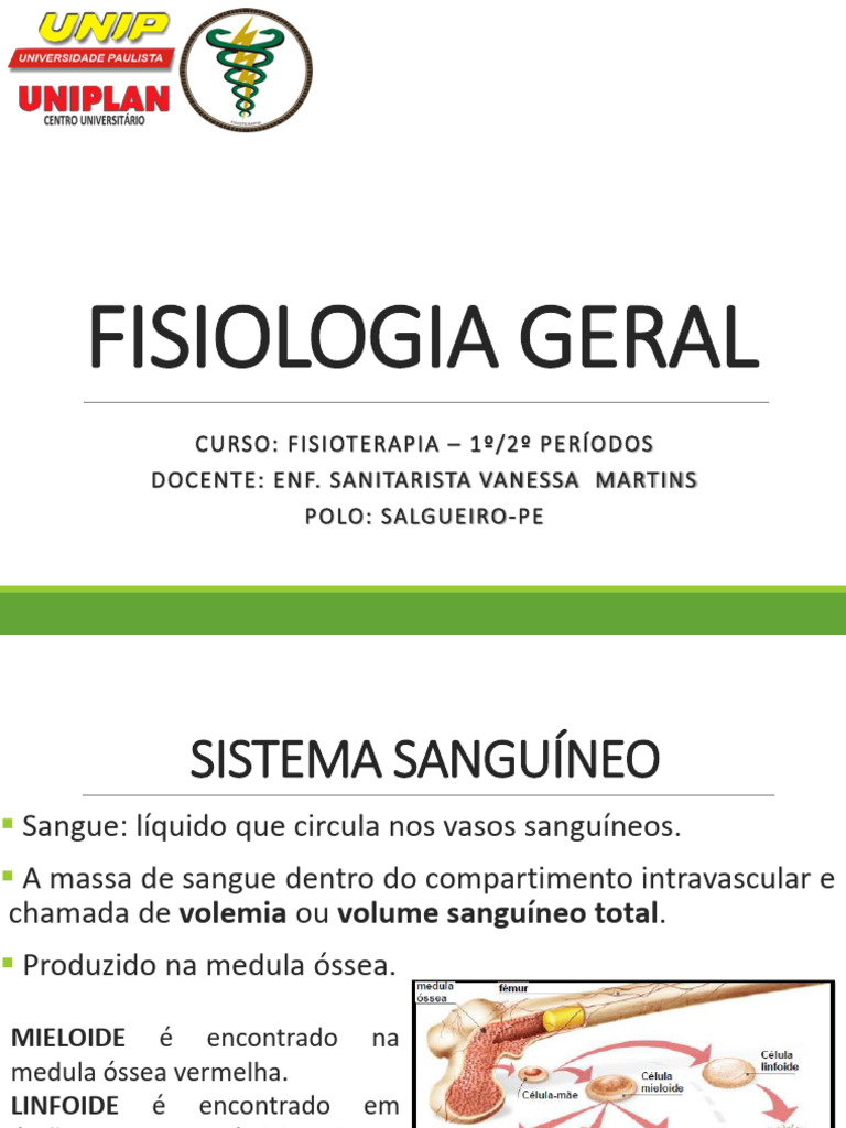 Aula 02 - Fisiologia Geral | PDF