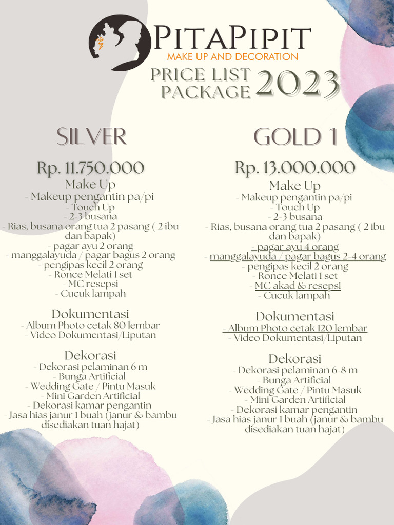 PITA PIPIT REGULAR PACKAGE 2023 - Compressed - 2 | PDF