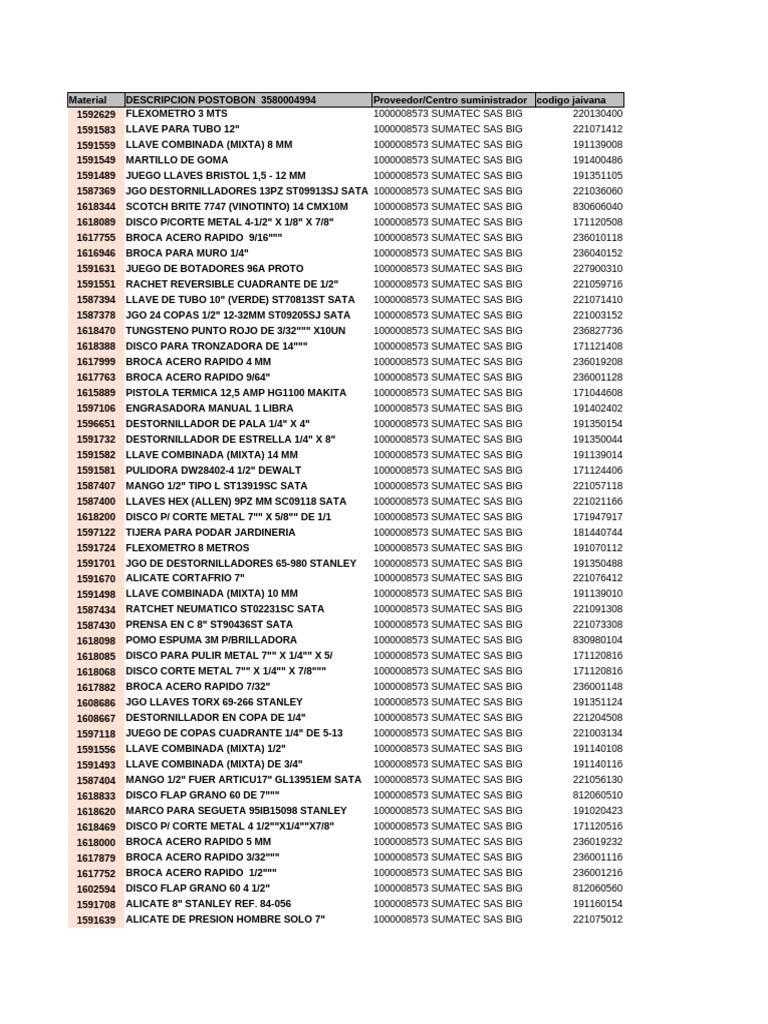CATALOGO SUMATEC CON IMAGENES | PDF