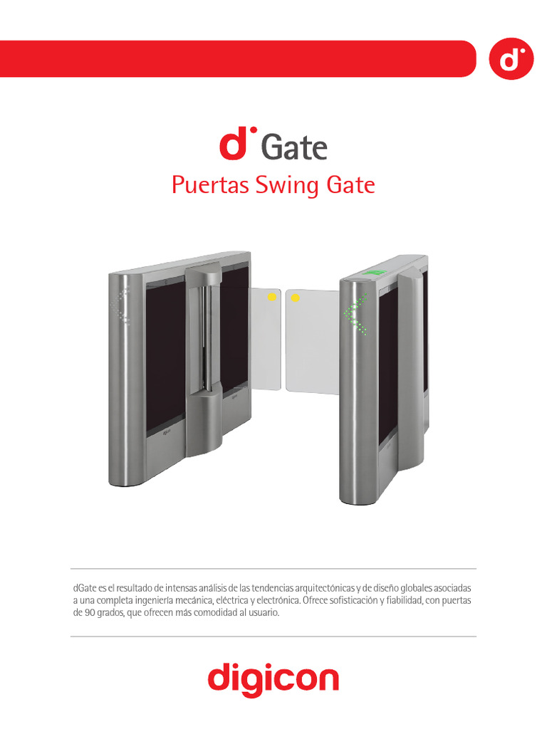 Catálogo Dgate Swinggate | PDF