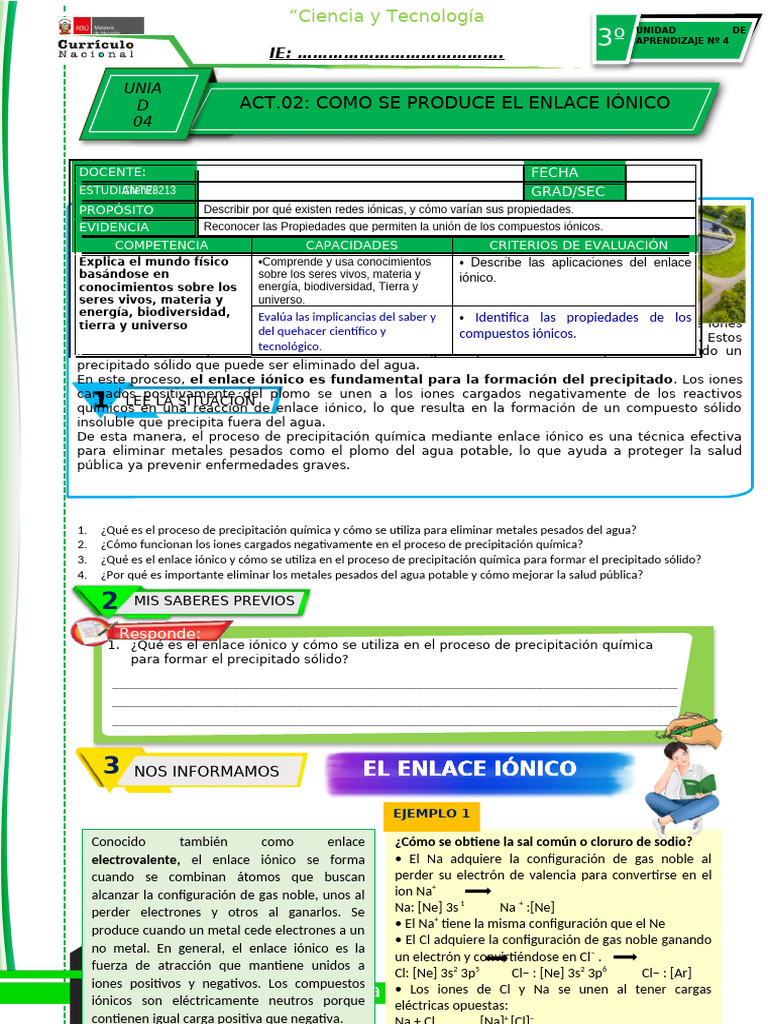 A-3º Act 2 Cyt Und 4 - Sem 1 | PDF