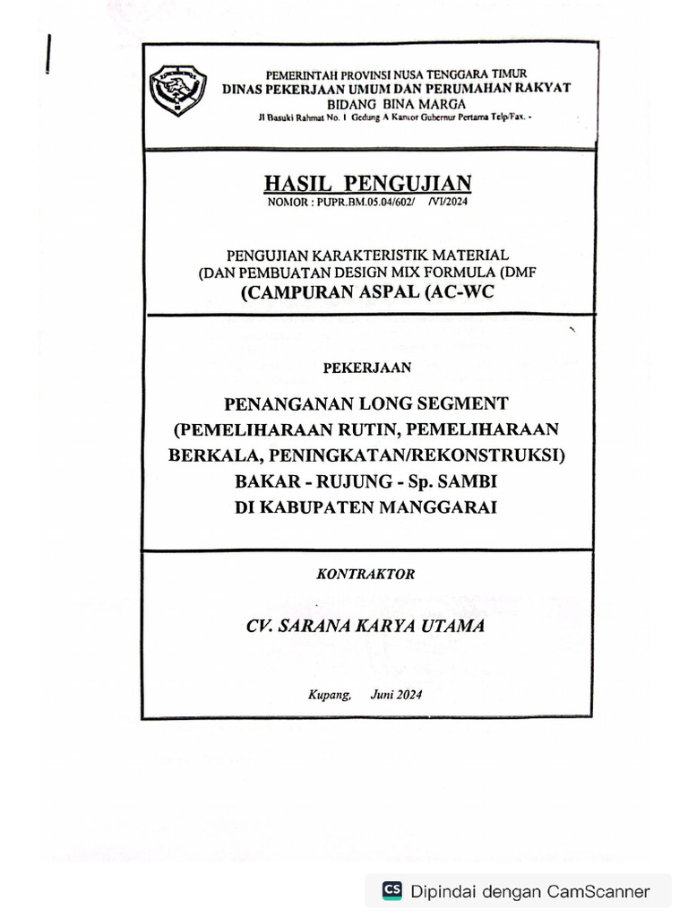 JMD Aspal AC-WC | PDF