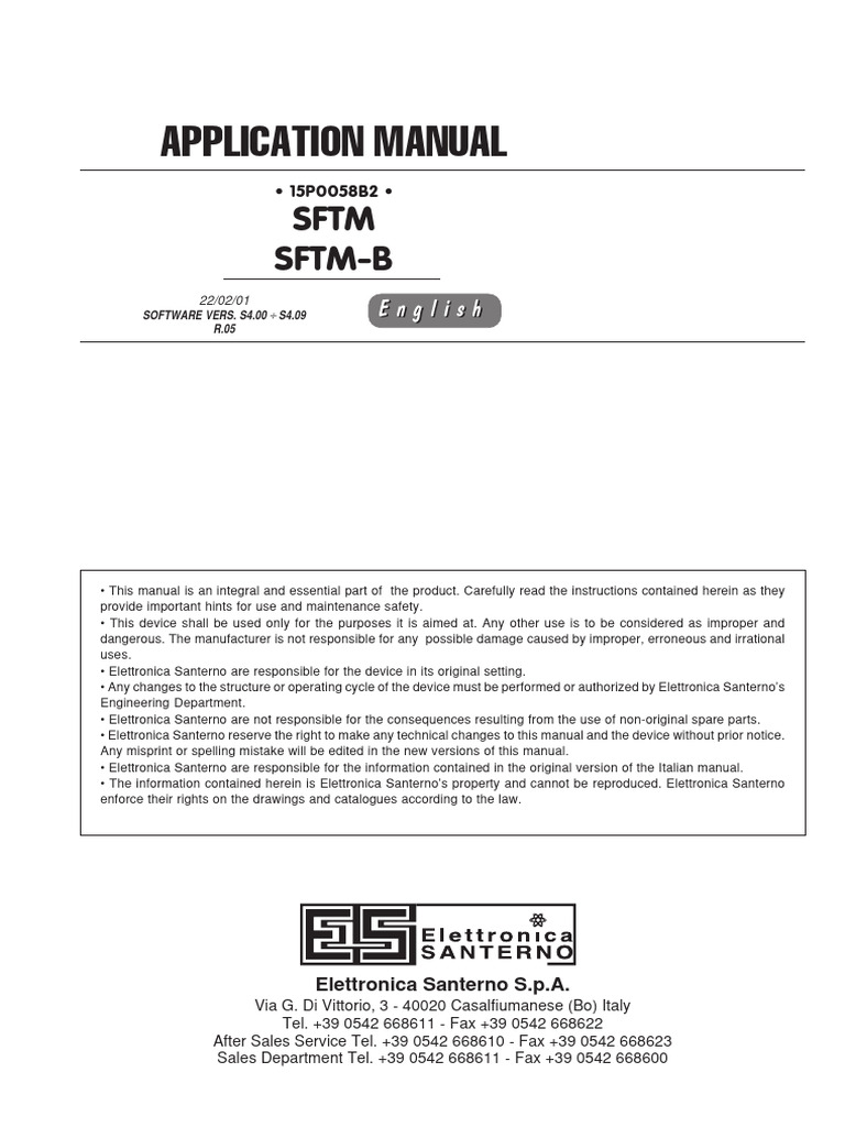 SFTM Soft Starter | PDF