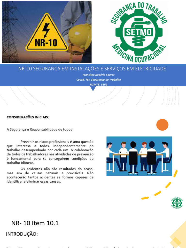 NR 10 Resumo | PDF