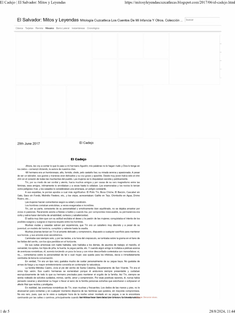 El CADEJO | PDF