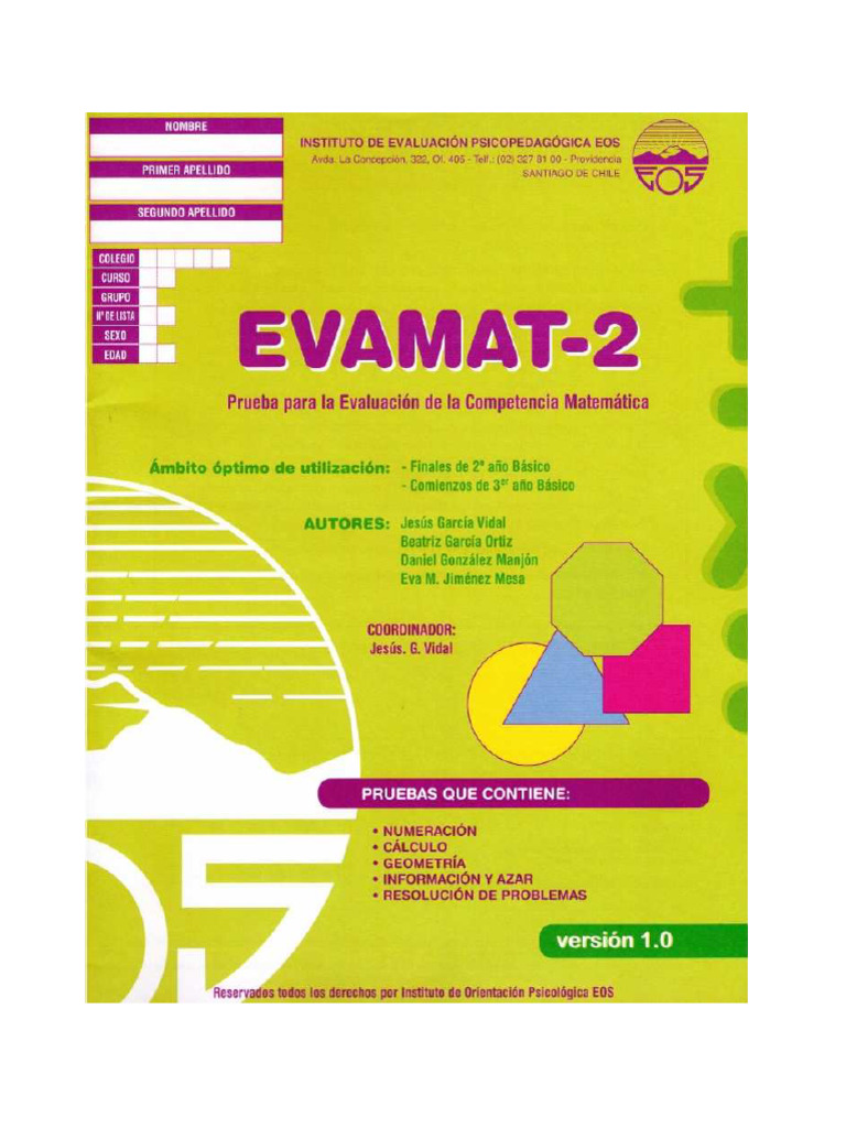 Evamat 2 | PDF