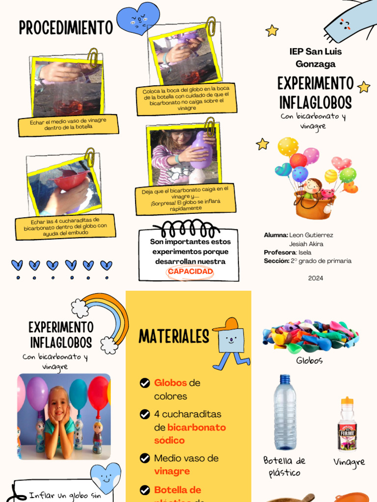 Experimento Globo Se Infla Solo | PDF