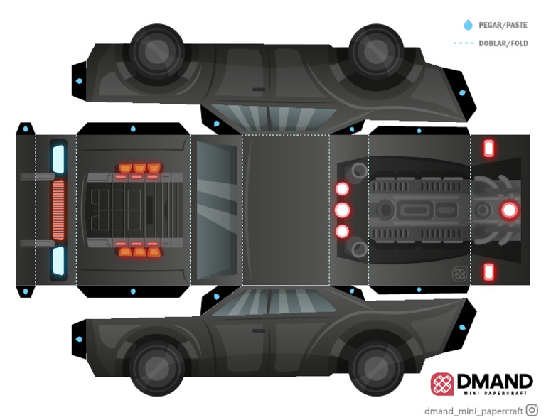 Batmobile Papercraft | PDF