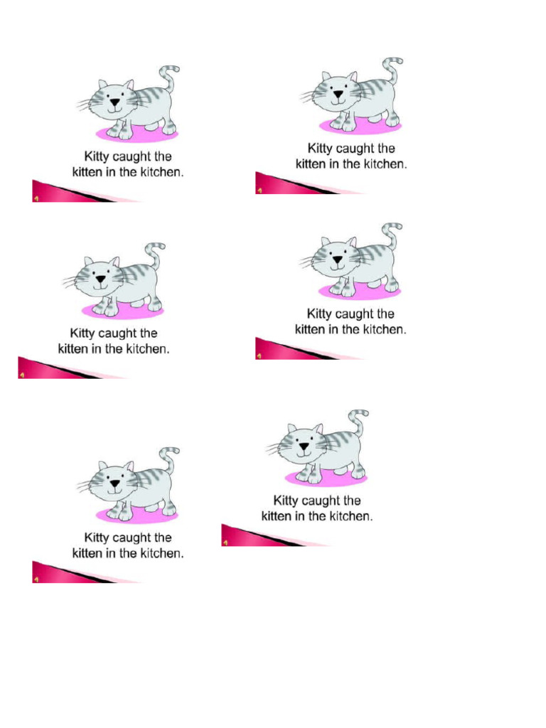 Tongue Twister 4 Kitty | PDF