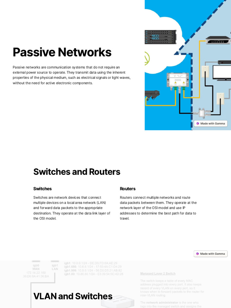 Passive Networks | PDF