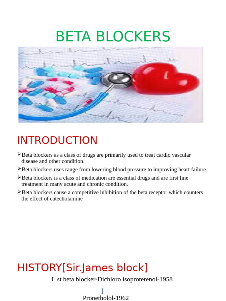 X.beta Blockers | PDF