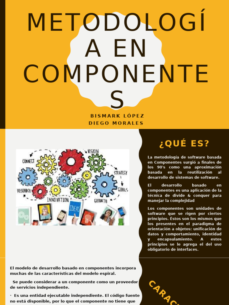 Metodología en componentes | PDF