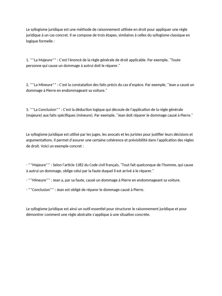 Syllogisme-WPS Office | PDF