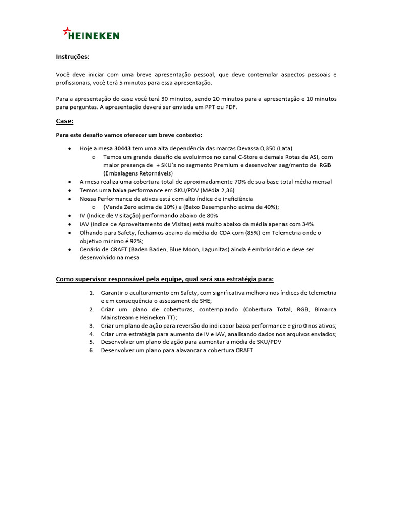 Case SV - Atualizado | PDF