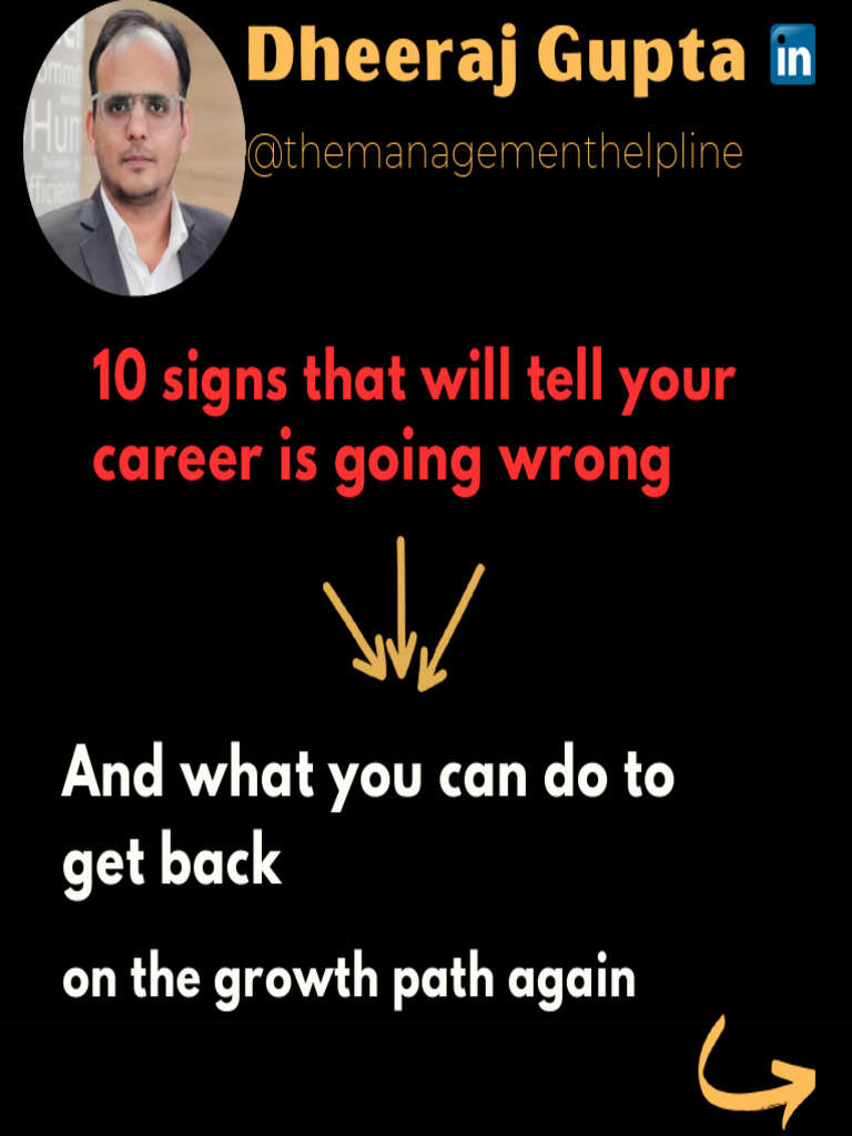 Are You Sure Your Career Is Going Into Right Direction | PDF