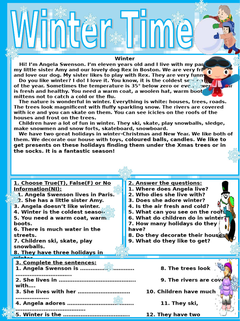 Winter Time | PDF