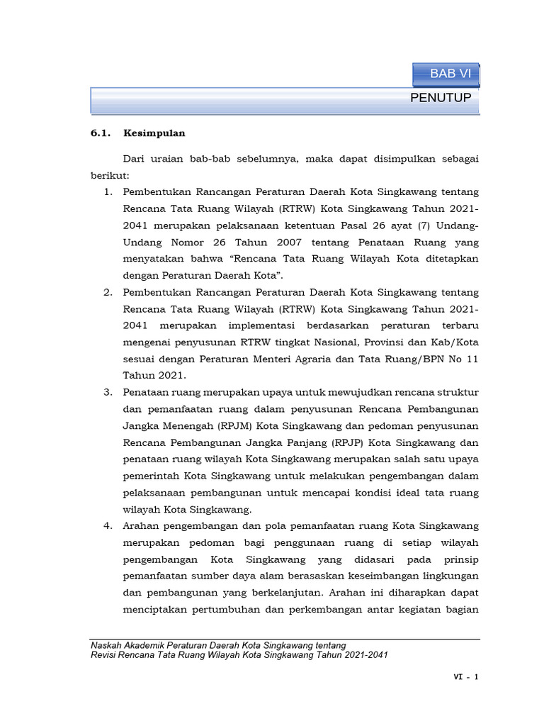 BAB VI Penutup | PDF