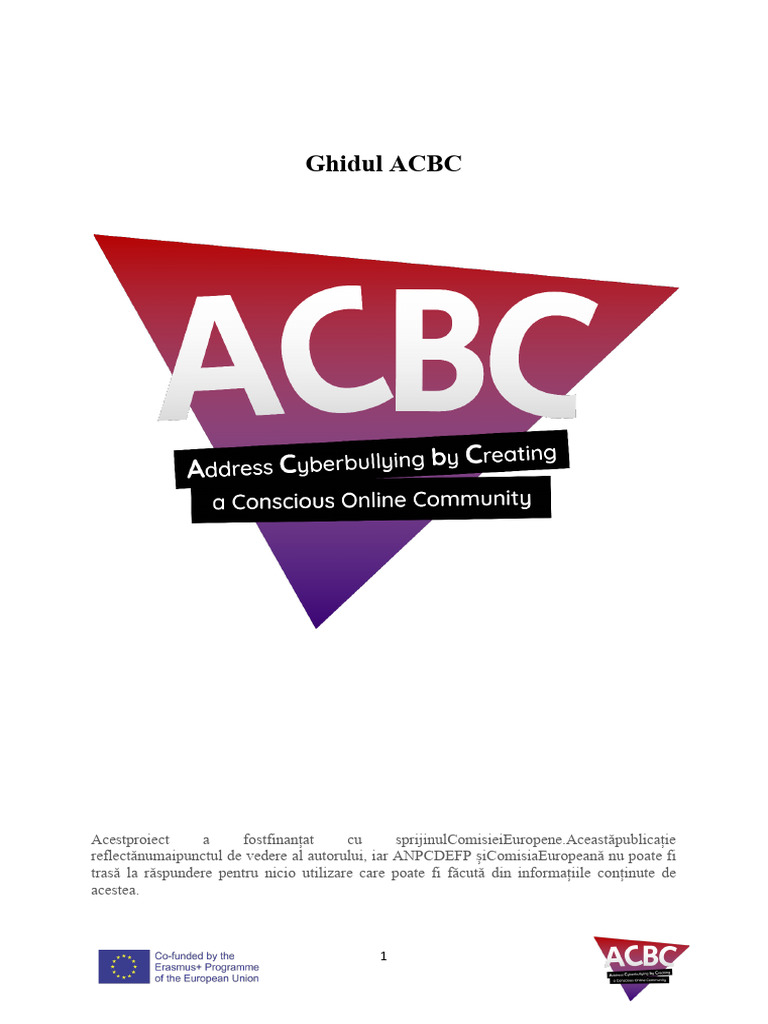 Bullying Proiect European | PDF