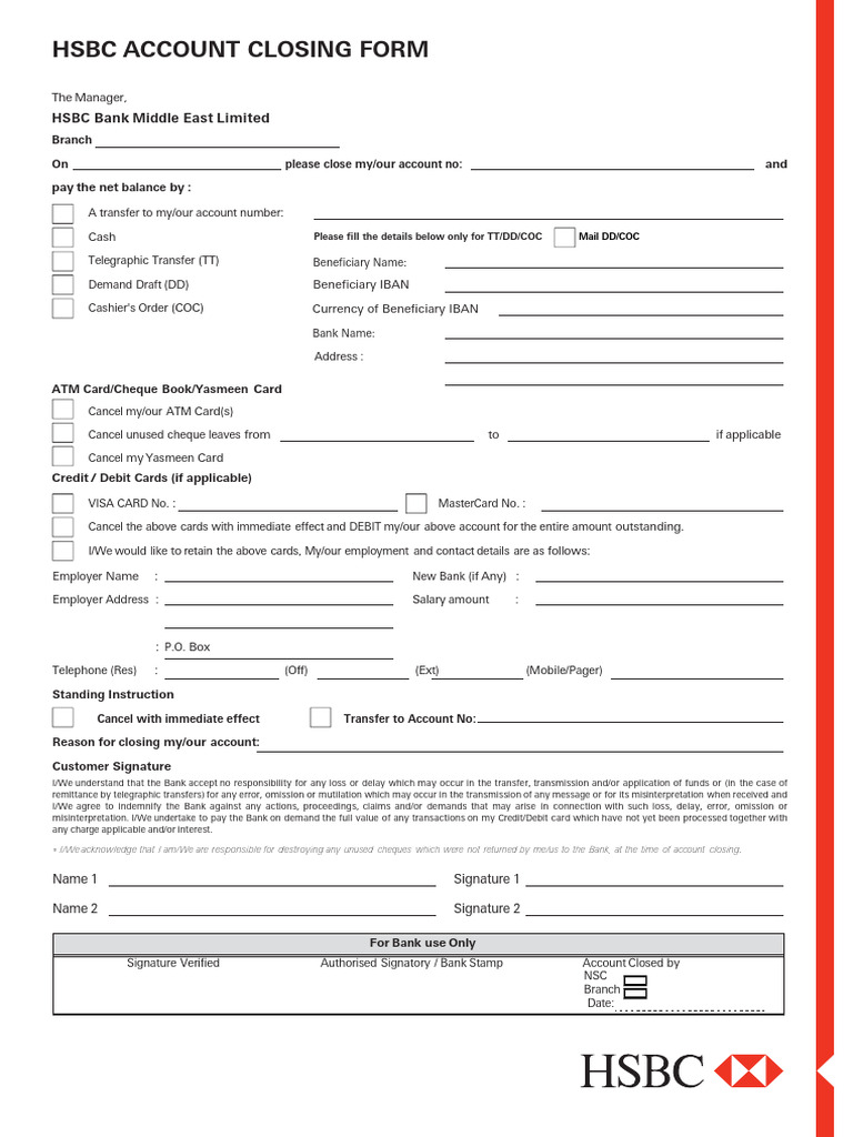 account-closure-request-form | PDF