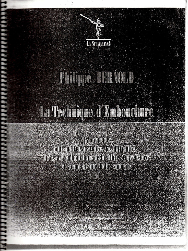 Bernold, Ph. - La Technique D'embouchure | PDF
