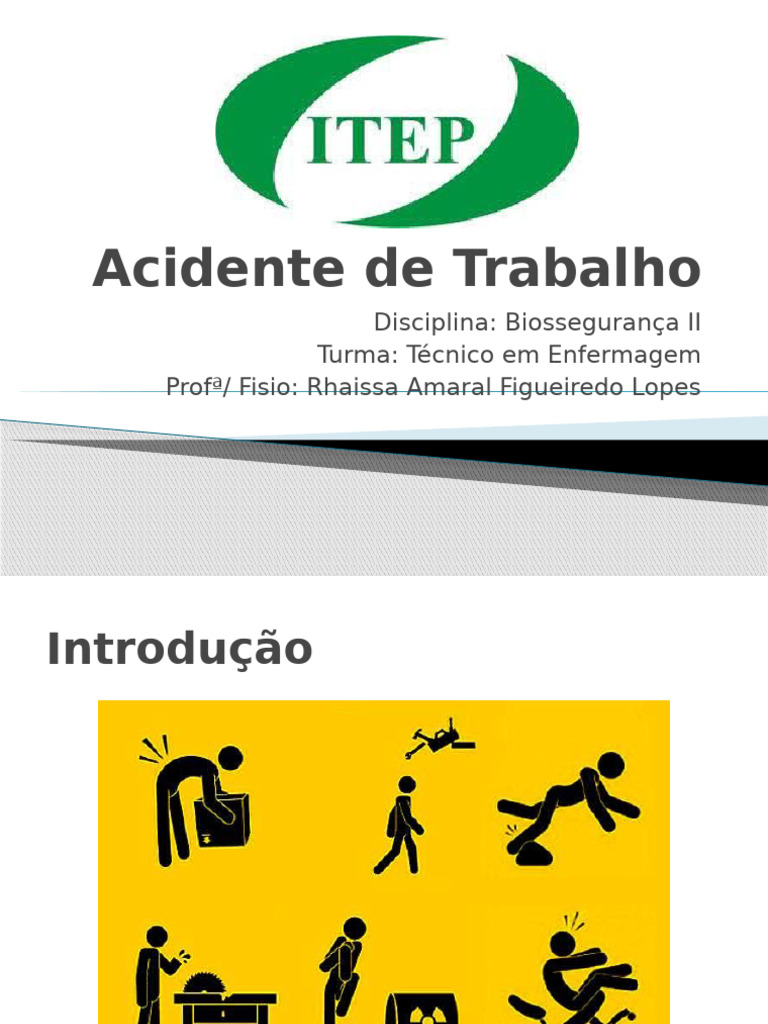 Acidente de Trabalho | PDF