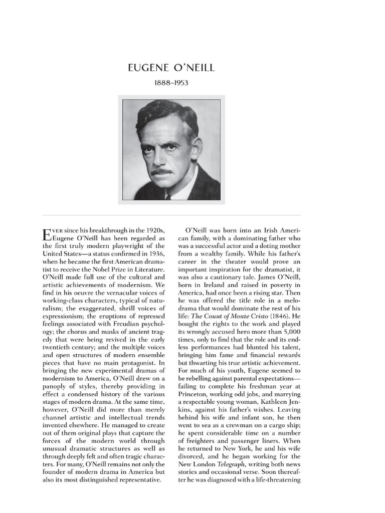 Eugene O'neill | PDF