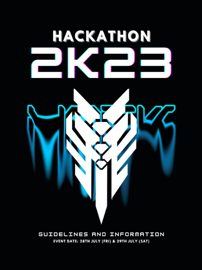 Hackathon Event Flow Guidelines | PDF