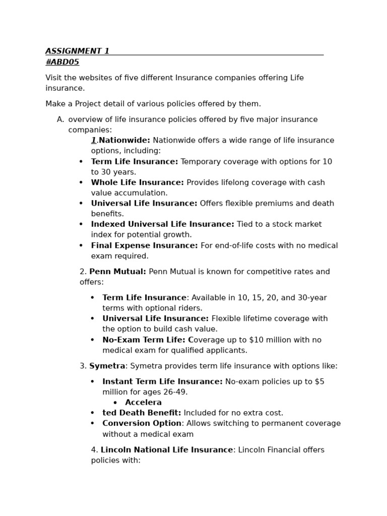 Insurance | PDF | Life Insurance | Finance & Money Management