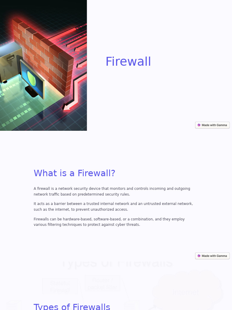 Firewall | PDF