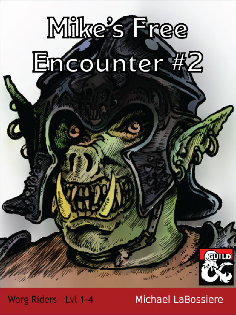 Mikes Free Encounter 2 Worg Riders | PDF