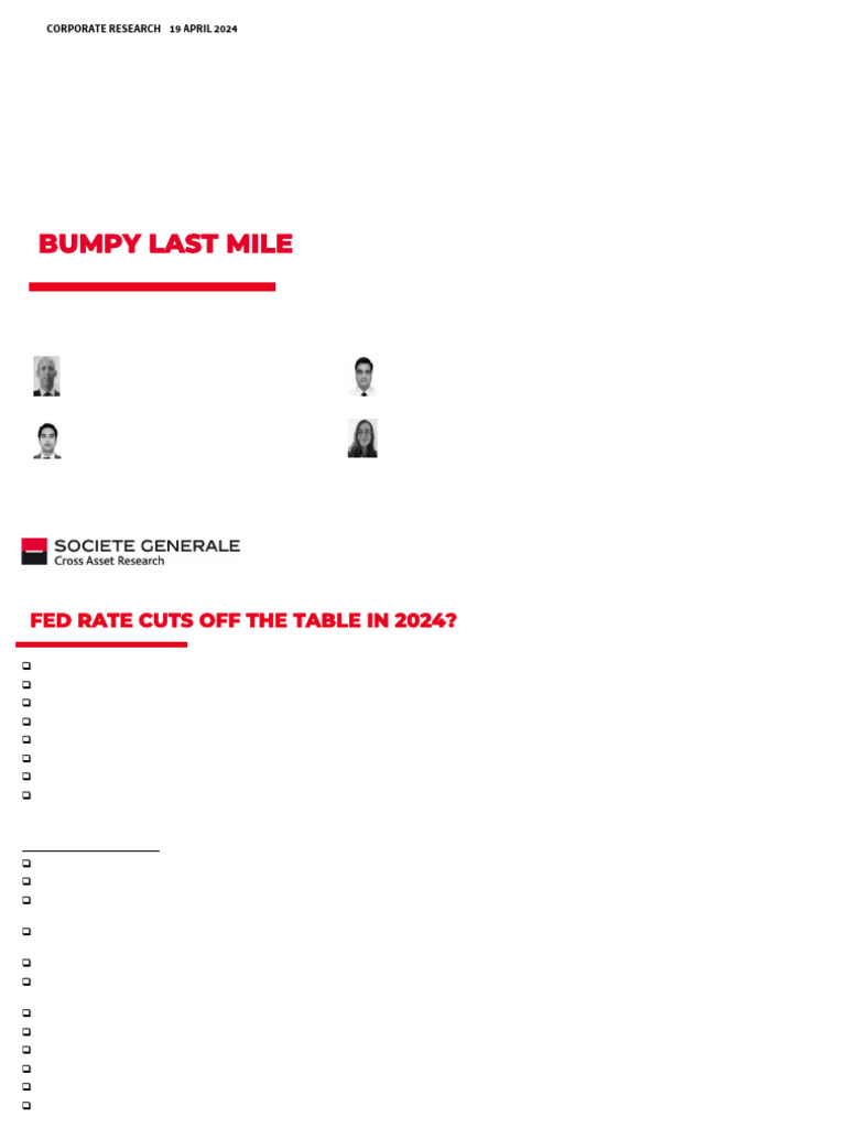 SocGen - Bumpy Last Mile | PDF
