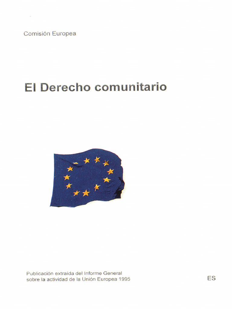 El Derecho Comunitario | PDF