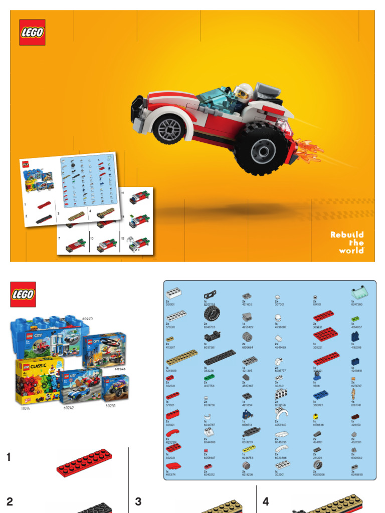 CAR Building-Instruction Vehicles | PDF | Toys | Lego