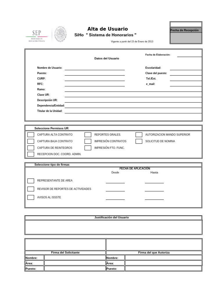 Formato Siho 11465 2 | PDF