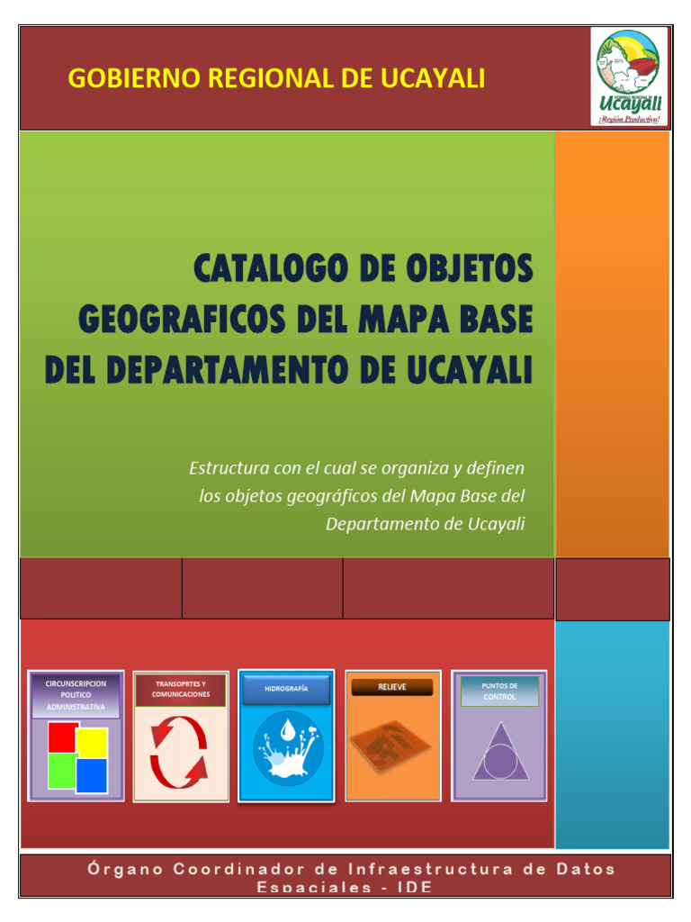 CATALOGO MAPA BASE UCAYALI | PDF