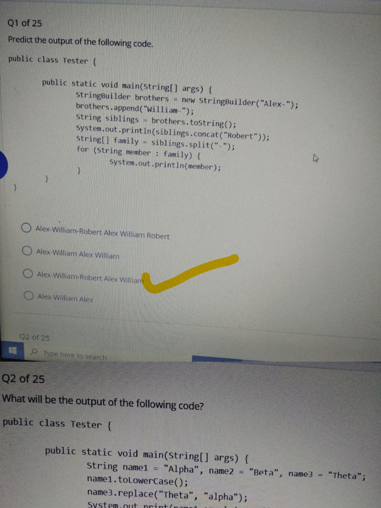 Self Assessment MCQs FA1 Lex | PDF