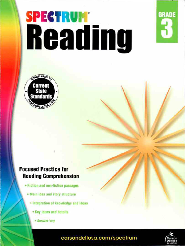 Spectrum Reading Grade 3 | PDF