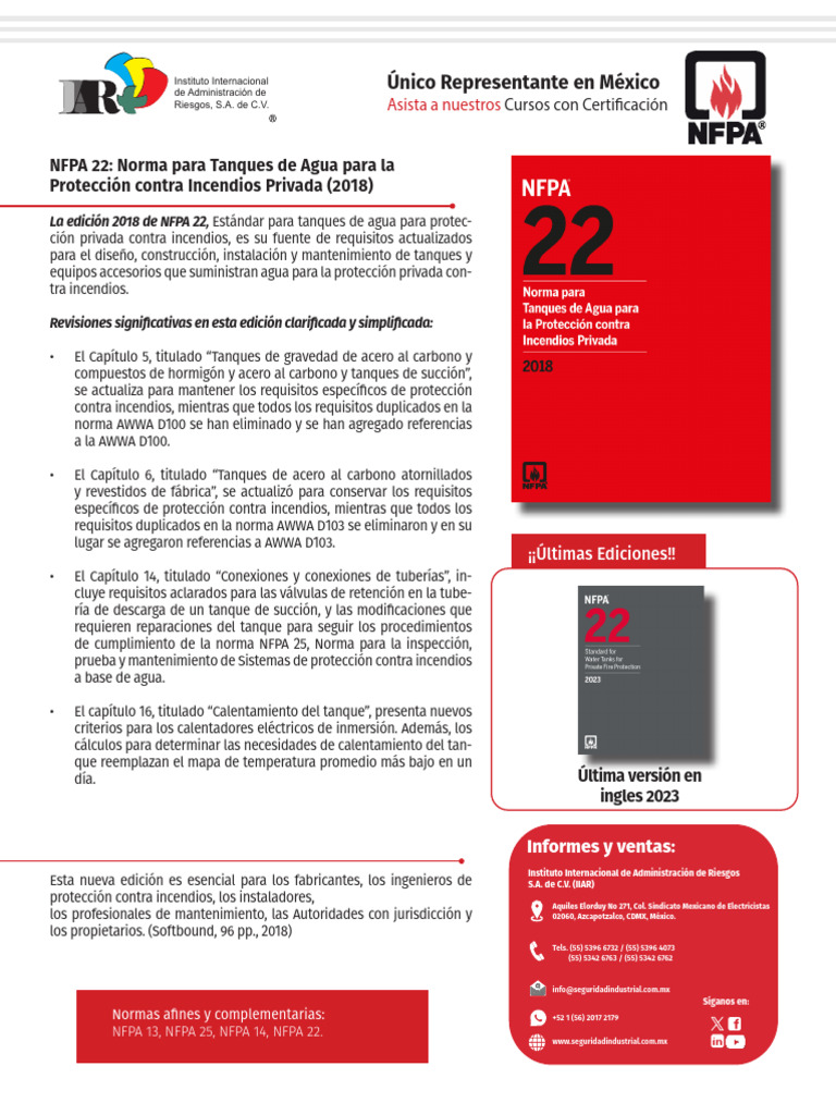 Nfpa 22 - 2018E | PDF