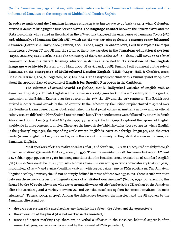 Jamaican Tamara | PDF