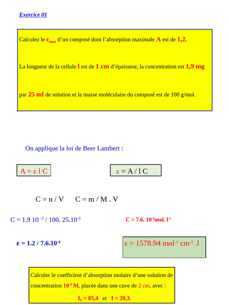 TD UV - Visible S4 en | PDF