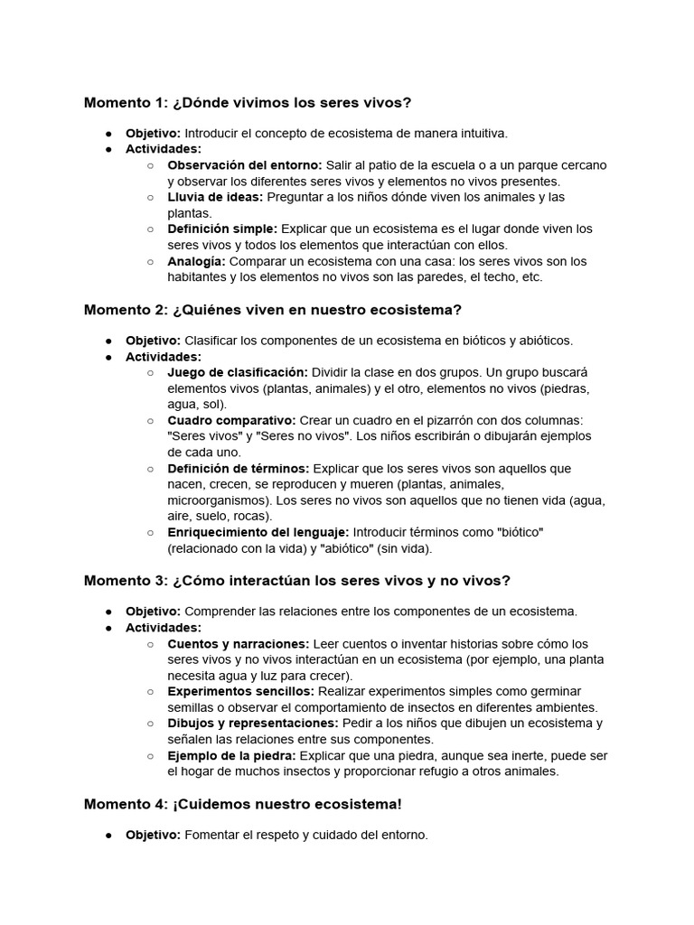 Bosquejo Naturales | PDF