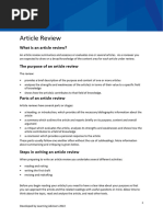 How-to-Write-a-Journal-Article - Review-APA-Style (Modified) | PDF ...