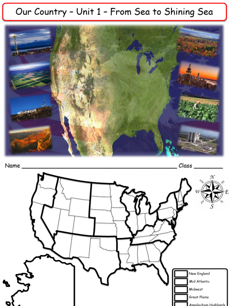 1 - New England - Worksheets | PDF