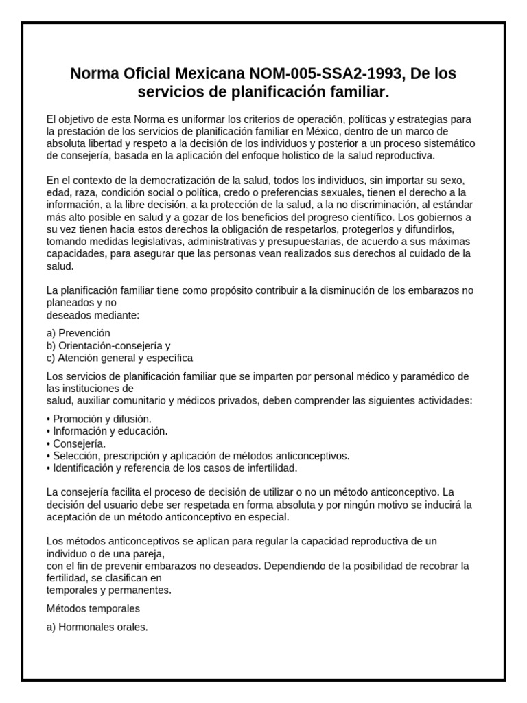Norma Oficial Mexicana NOM 005 | PDF